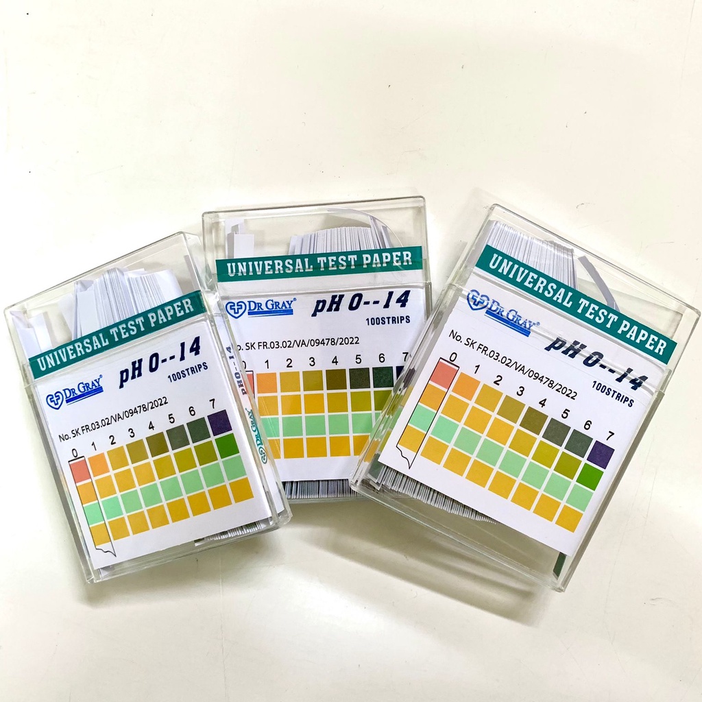 Jual Kertas lakmus 100 ph paper 100 strip Universal test paper Merk DR ...