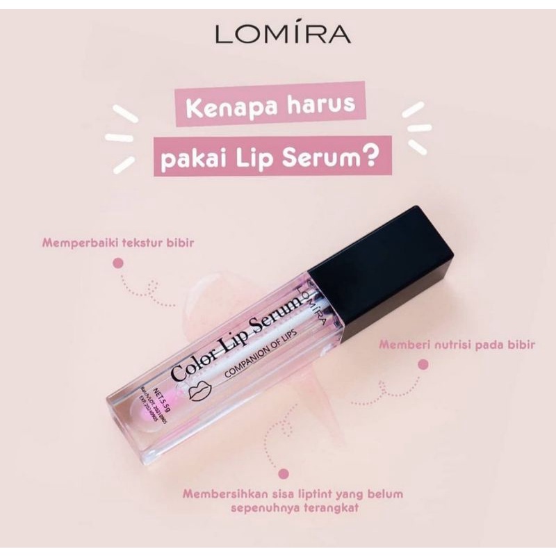 Jual LOMIRA COLOR LIP SERUM (dus panjang) | Shopee Indonesia