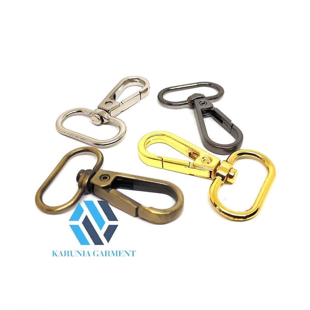 Jual KEW KEW KAIT CANTOLAN BAHAN BESI KAIT CANTELAN TALI WEBBING TAS ...