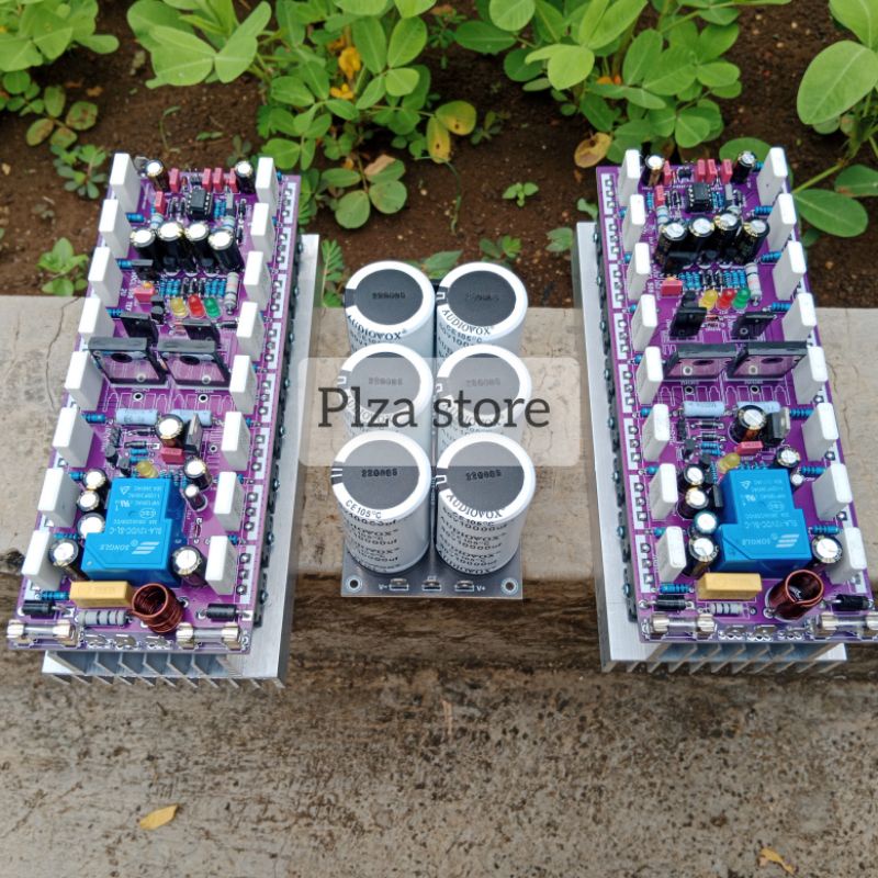 Jual 2.PCS KIT DRIVER SOCL 506 TEF 2U LENGKAP KIT PSU ISI 6 ELKO 80V ...