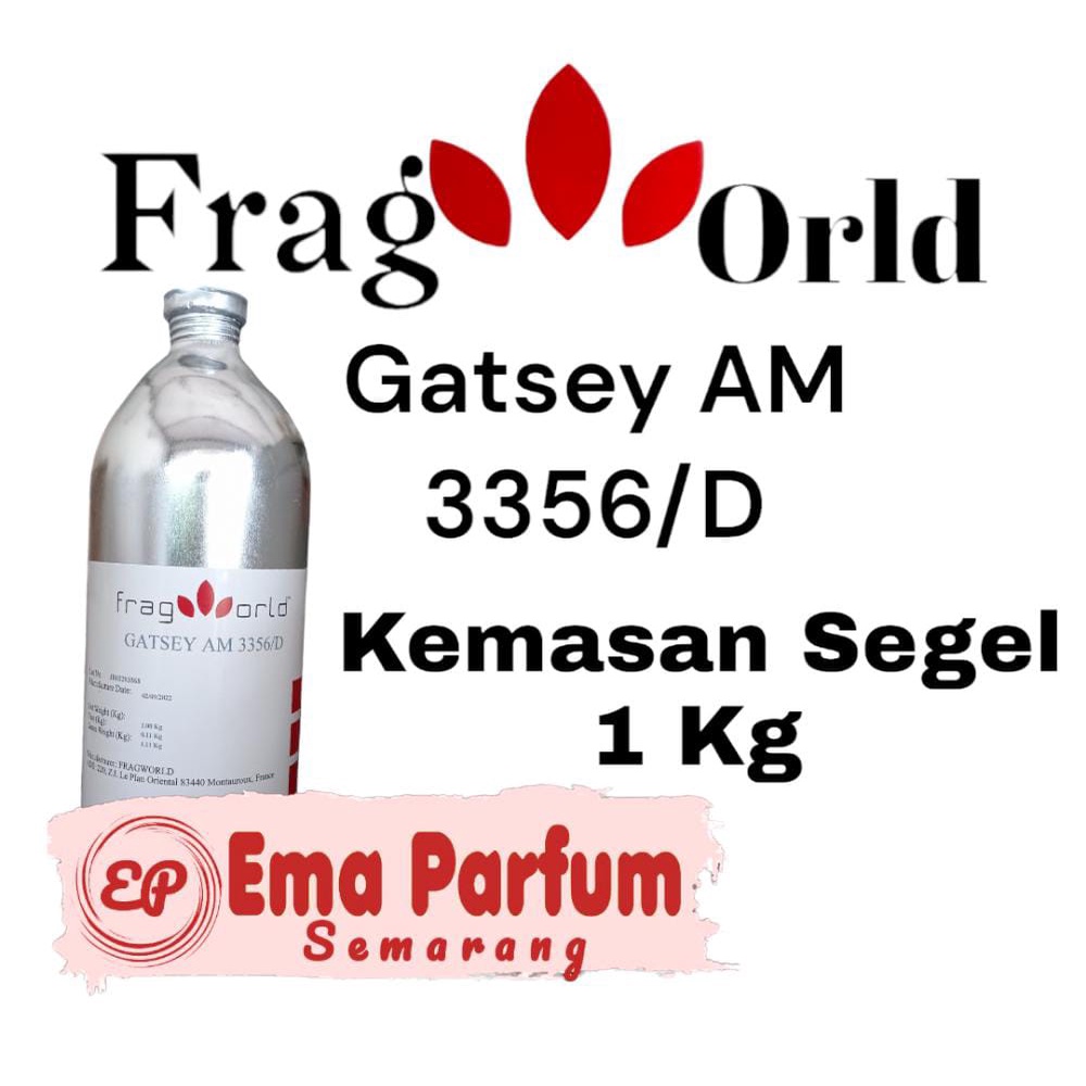 Jual (1 KG) GATSEY AM BY FRAGWORLD BIBIT PARFUM MURNI GATSBY SEGEL ...