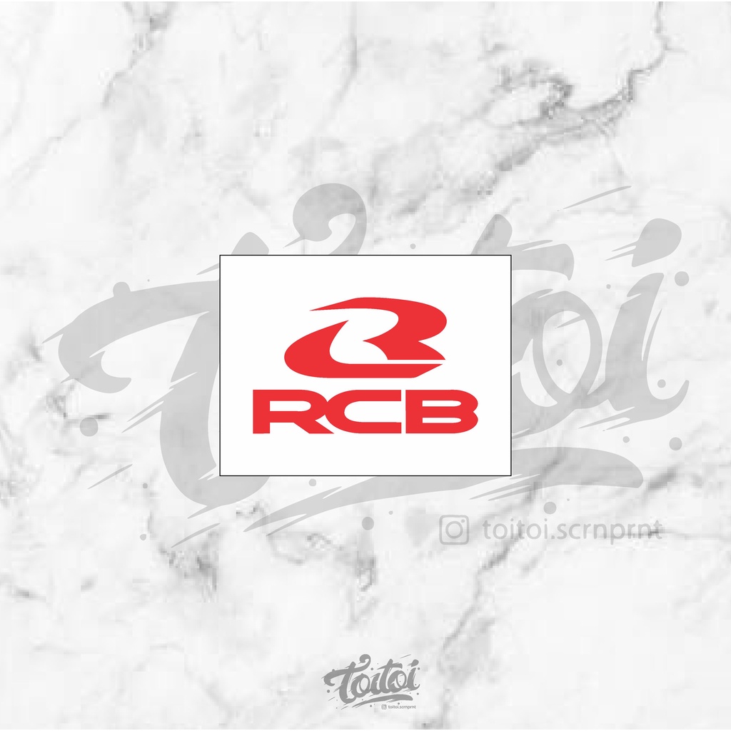 Jual STIKER RACING, STIKER MOTOR, STIKER RCB | Shopee Indonesia