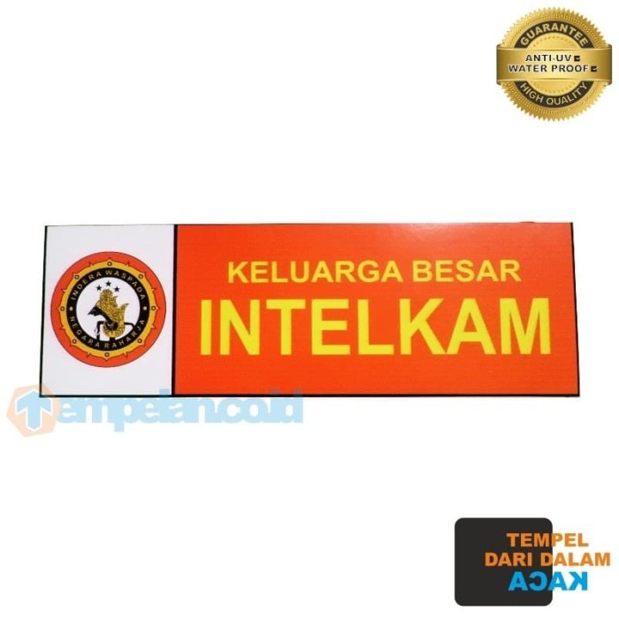 Jual STIKER KELUARGA BESAR INTELKAM POLRI (TEMPEL DALAM KACA) | Shopee ...
