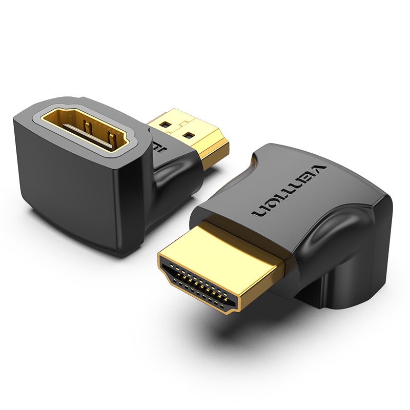 Jual Vention Adapter HDMI Connector Male to Female 90 Degree - AIO-2 ...