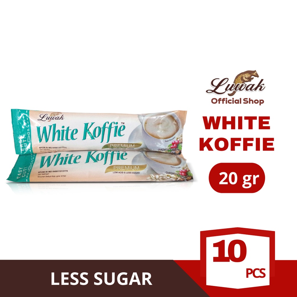 Jual Kopi Luwak Less Sugar Renceng 20gr | Shopee Indonesia