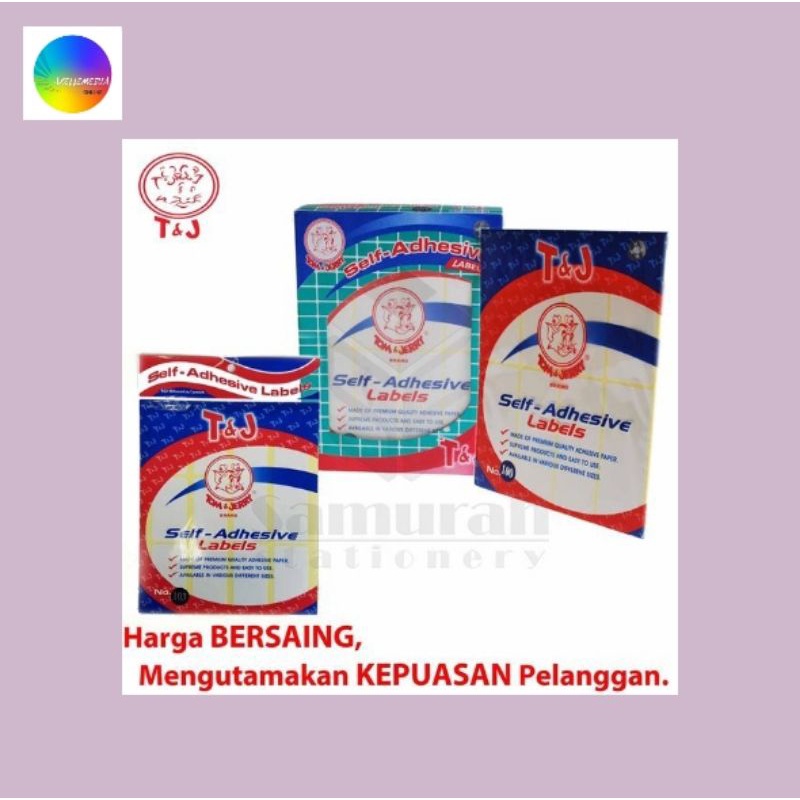 Jual Label Stiker Tom And Jerry Sticker Tempel Tj No 99 100 103 104 105