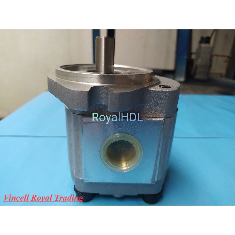 Jual hydraulic gear pump hydromax hgp-3a-f-8r-2-npt hidrolik gearpump pompa oli 8cc | Shopee ...