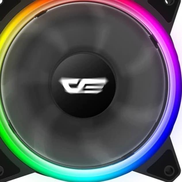 Jual AIGO DR12 PRO RGB Double Ring Fan | Shopee Indonesia