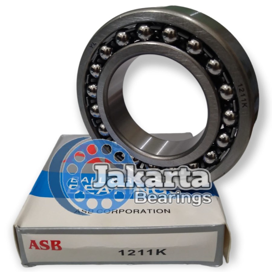 Jual 1211 K SELF ALIGNING BALL BEARING LAKER LAHER 1211K ASB | Shopee ...