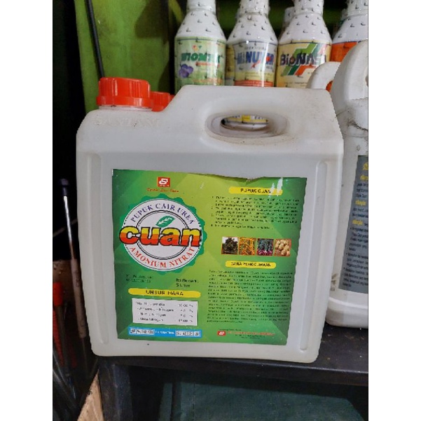 Jual Pupuk cair urea Cuan amonium nitrat 5 Liter | Shopee Indonesia
