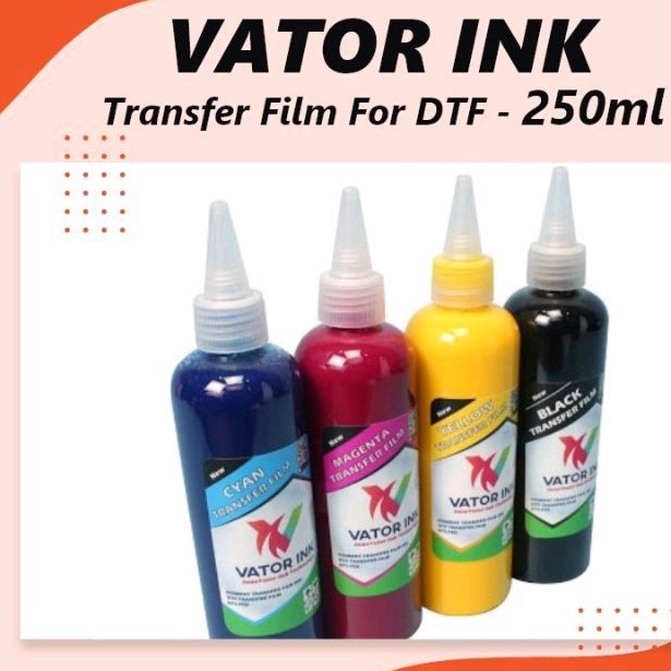 Jual Tinta DTF Vator 250ml CMYKW | Shopee Indonesia