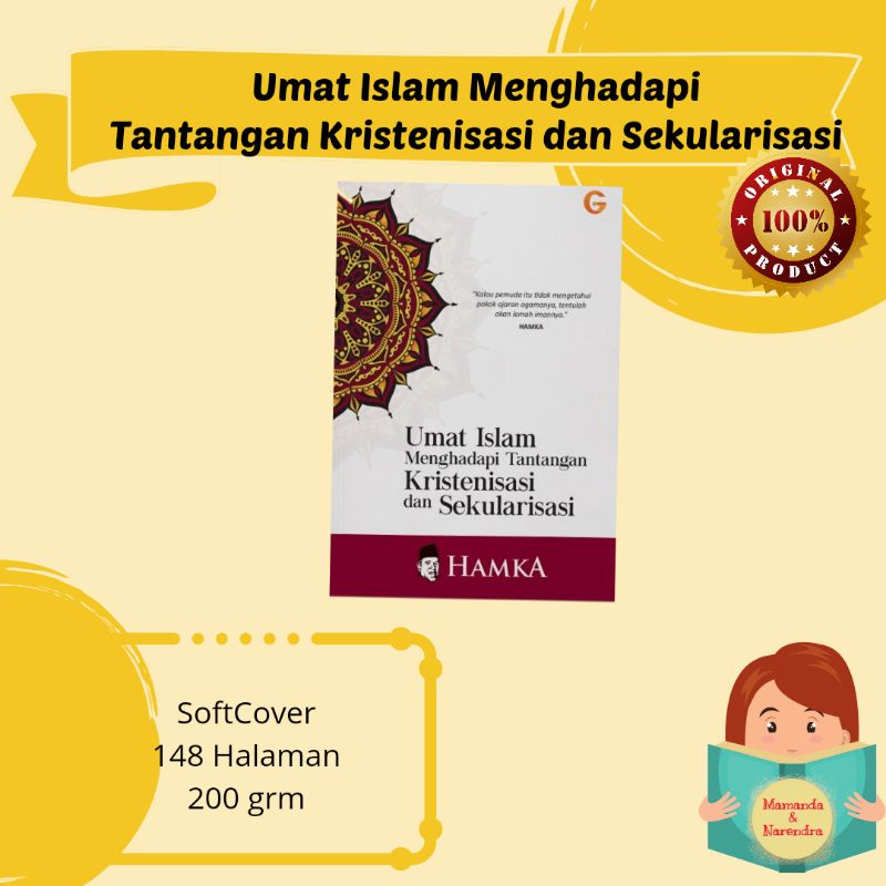 Jual Umat Islam Menghadapi Tantangan Kristenisasi Dan Sekularisme