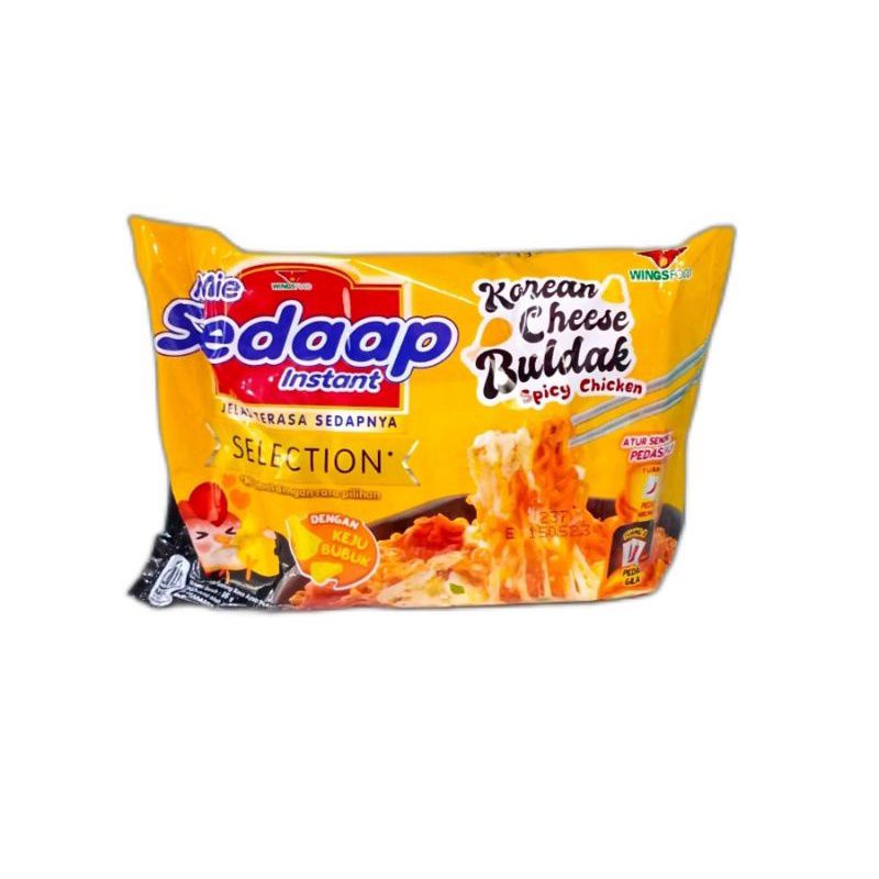 Jual MI SEDAP KOREA CHEESE BULDAK SPICY CHICKEN - MIE INSTAN SEDAAP ...