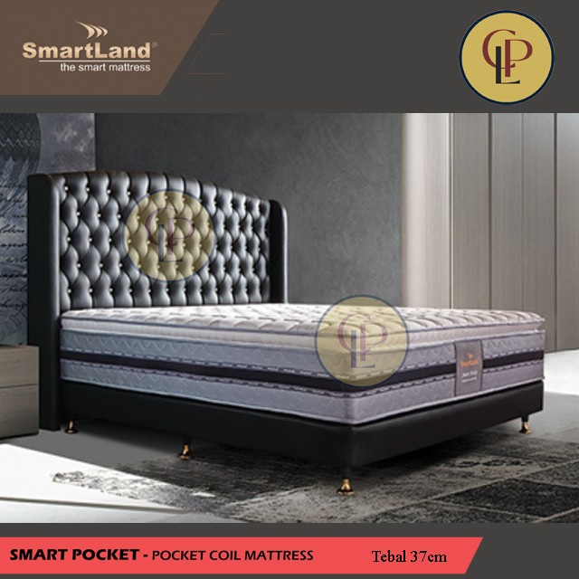 Jual Tempat Tidur Kasur Springbed Smartland Pocket Spring Pocket Coil ...