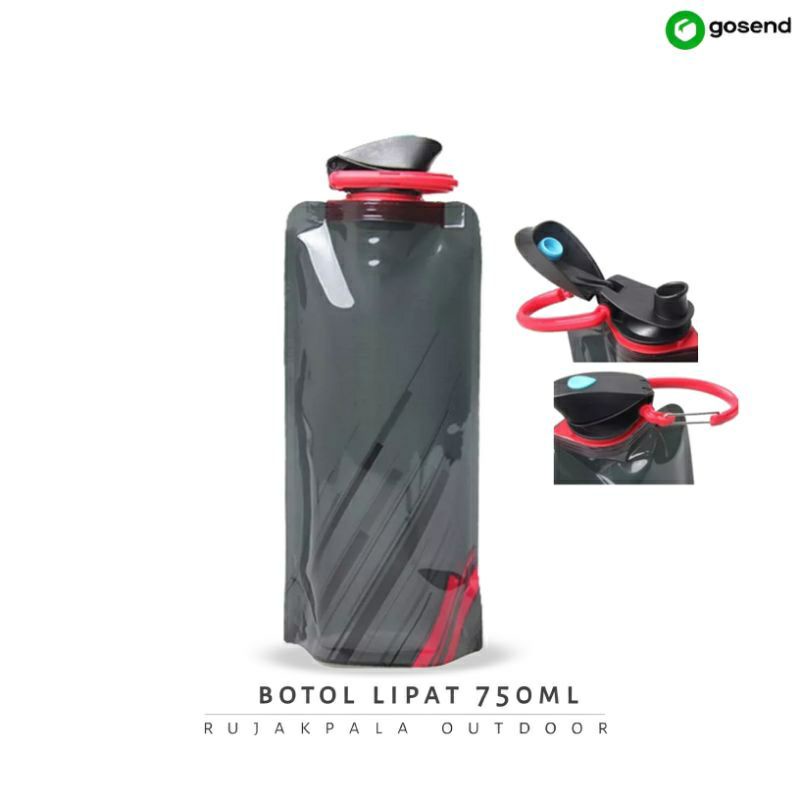Jual botol lipat 700 ml botol air portabel lipat botol outdoor | Shopee ...