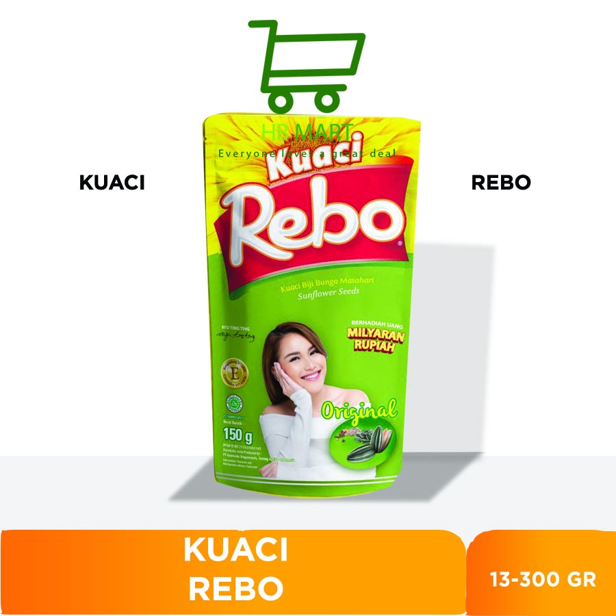 Jual Kuaci Rebo 150gram / kuacirebo 150 / Kuaci bunga matahari 150gr ...