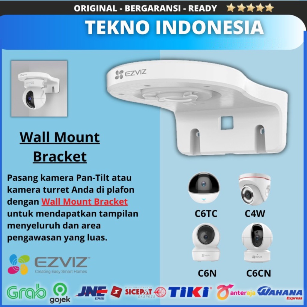 Jual EZVIZ Original Wallmount Bracket Dinding CCTV Indoor C6N TY1 C4W C6TC | Shopee Indonesia