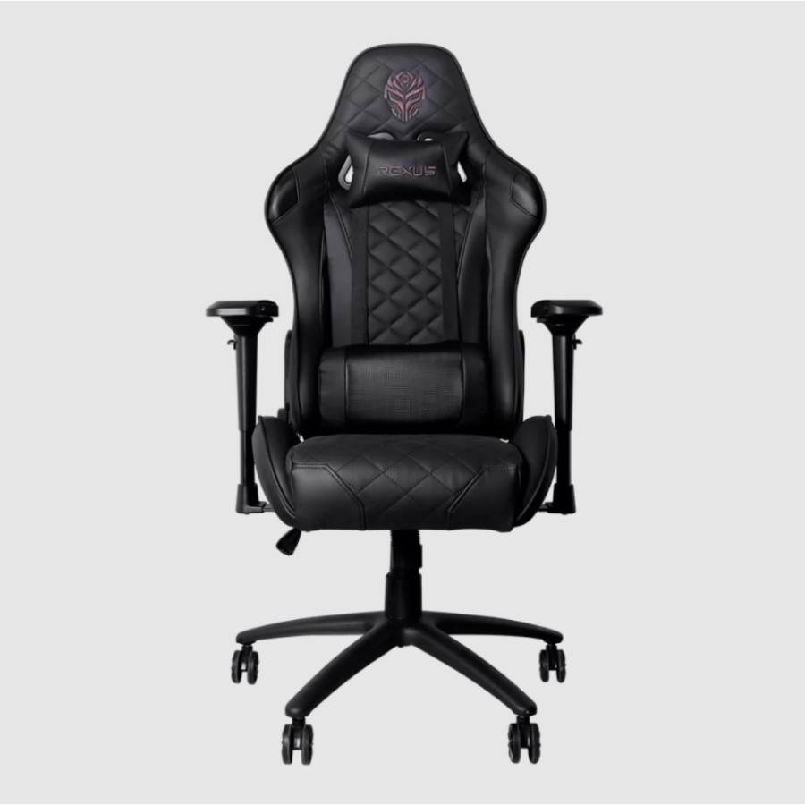 Jual KURSI GAMING REXUS RGC-100 MAX FOOTREST BLACK | Shopee Indonesia