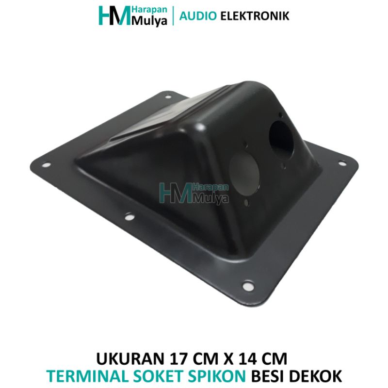 Jual Terminal Soket Spikon Besi Dekok / Dudukan Plat Socket Spicon Box ...