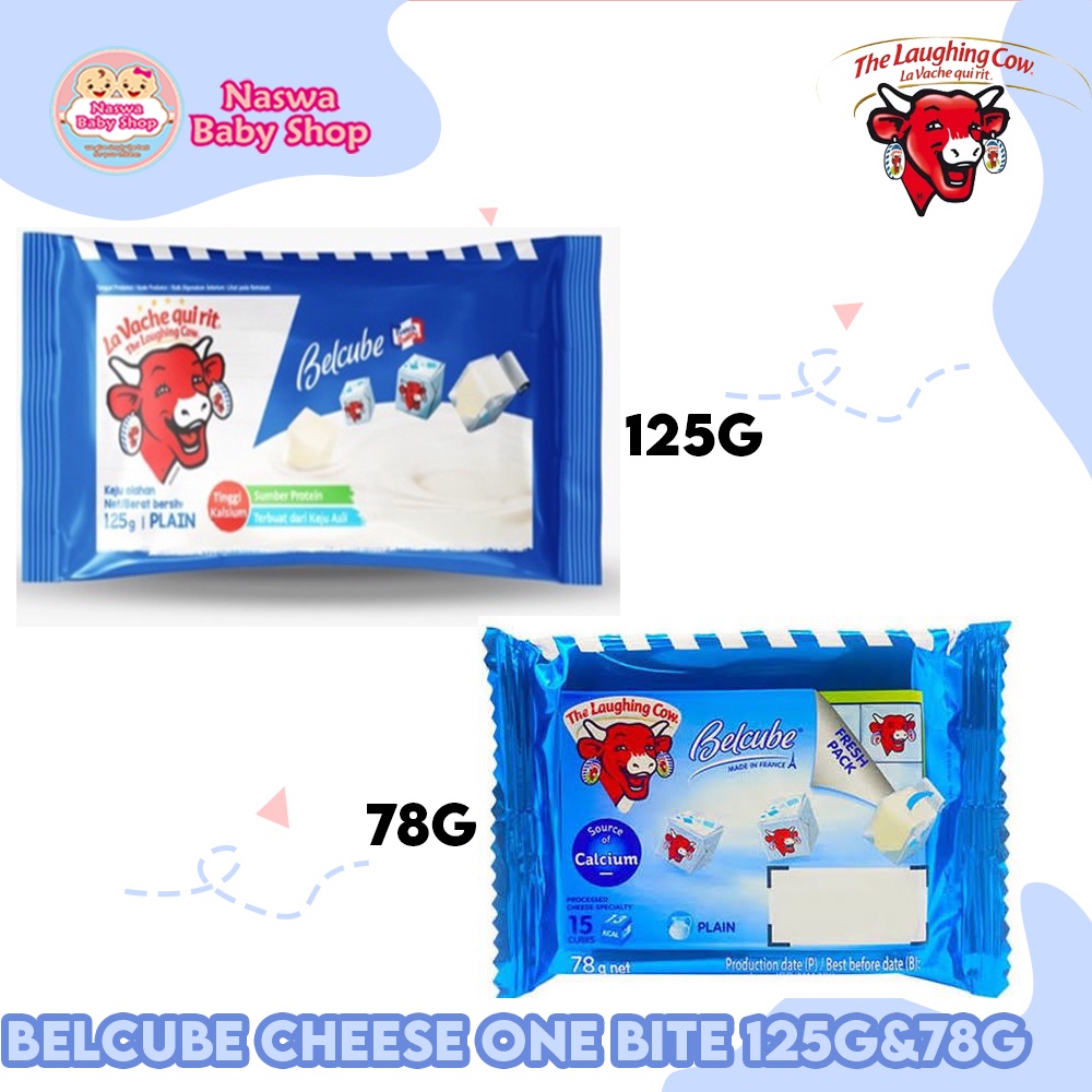 Jual Belcube Keju MPASI Cheese Spread Plain 15 Cubes 78gr | 24 Cubes ...
