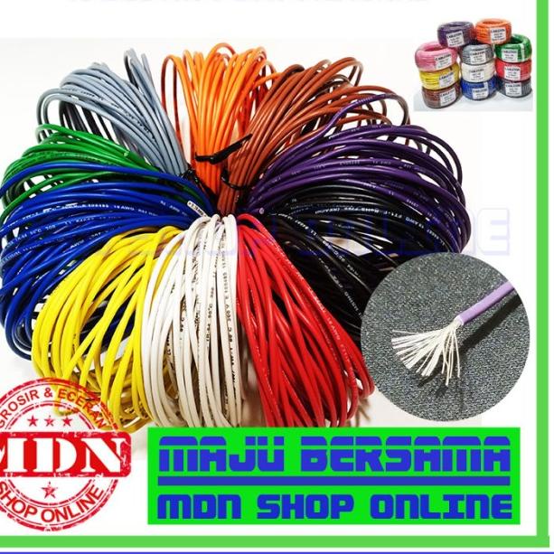 Jual Kabel Awg-18 Body Kecil Original per 1 Rol 40 Meter | Shopee Indonesia