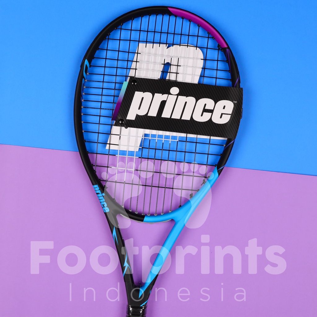 Jual Raket Tenis Prince Bandit 100 Black Blue Tennis Racket 275 gr ...