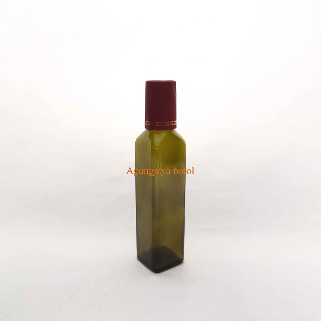 Jual Botol Kaca Food 250 Ml Square VCO Hijau Tutup Hijau Tidak Segel ... Jual Botol Kaca Food 250 Ml Square VCO Hijau Tutup Hijau Tidak Segel ...