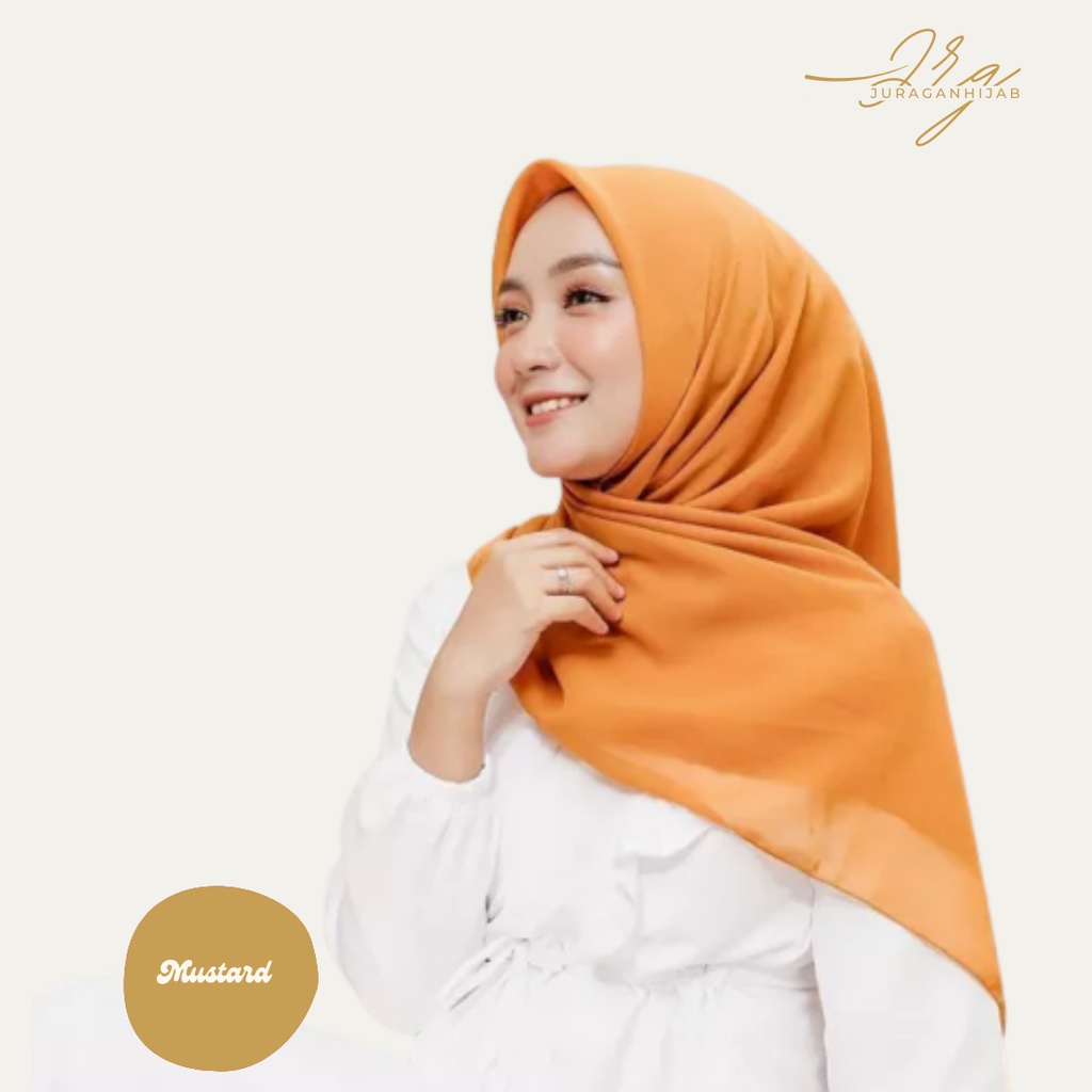 Jual [ COD ] Bella Square 50 Warna Hijab Segiempat | Shopee Indonesia