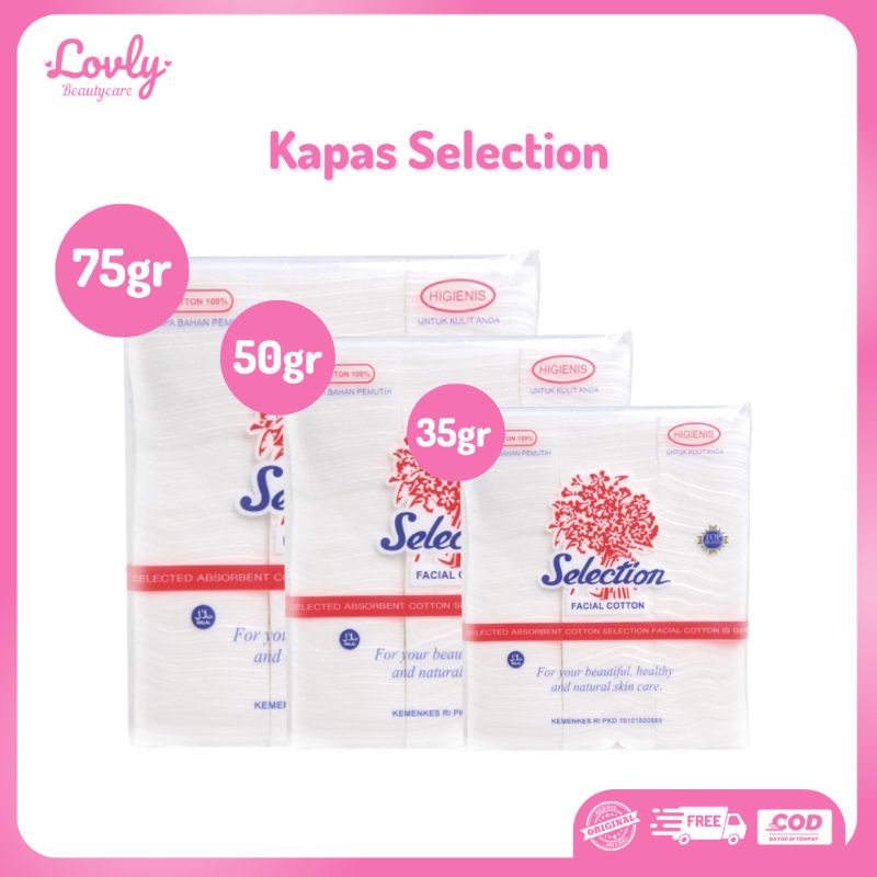 Jual Kapas Selection Facial Cotton Kotak Kapas Kotak | Cotton Buds ...