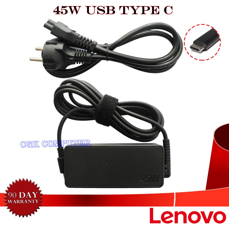 Jual Adaptor Charger Lenovo 45W ADLX45YCC3A for lenovo Thinkpad X270 ...
