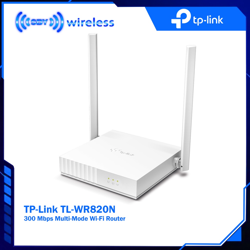 Jual TPLink TLWR820N 300Mbps Wireless N Speed TL-WR820N TP Link ...