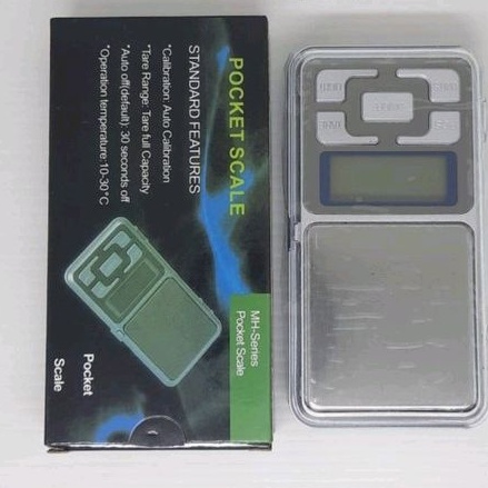 Jual Timbangan digital pocket scale 200gram+baterai+box (timbangan ...