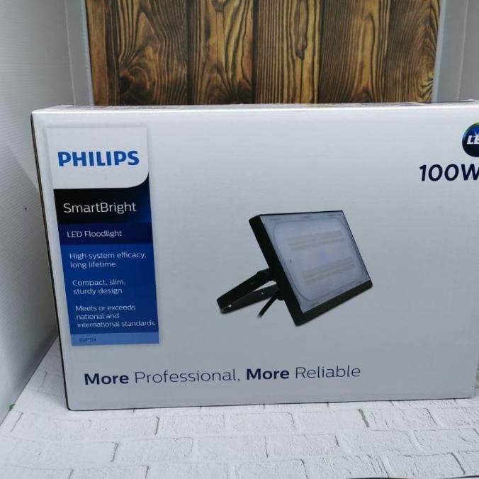 Jual LAMPU SOROT LED PHILIPS BVP 174 100 WATT PUTIH terupdate | Shopee Indonesia
