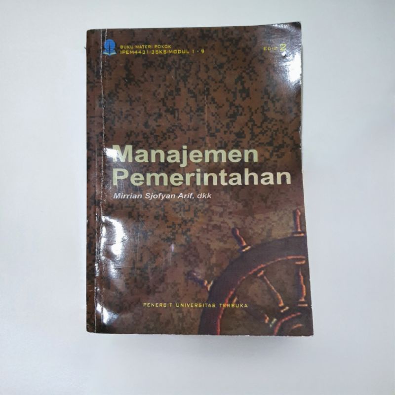 Jual Modul UT Manajemen Pemerintahan (IPEM4431) | Shopee Indonesia