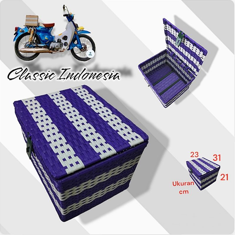Jual Keranjang belakang rotan sintetis honda c70 c50 c90 astrea grand ...