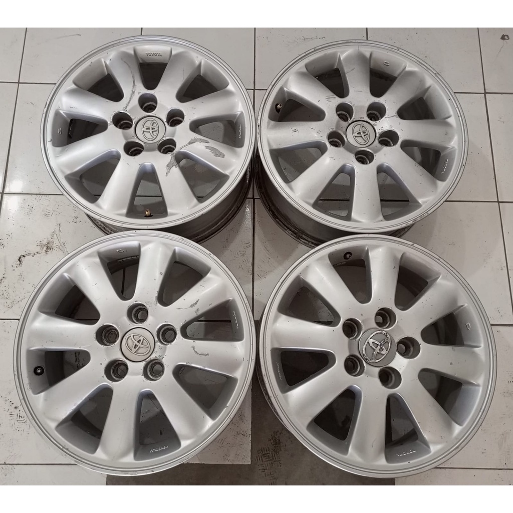 Jual VELG MOBIL SECOND STANDAR CAMRY RING 16 PCD 5X114,3 | Shopee Indonesia