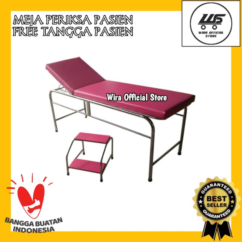Jual Bed Periksa Pasien Stainless - Ranjang Periksa - Tempat Tidur ...