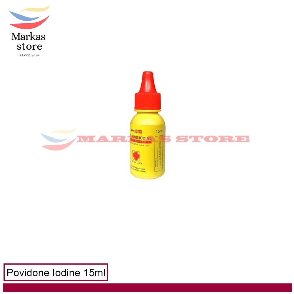 Jual Povidone Iodine 15ml Povidon Iodin 15ml Obat Merah Obat luka ...