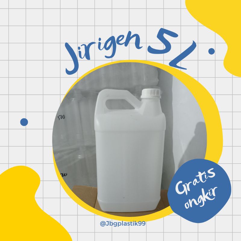 Jual Jirigen 5 liter // jurigen 5000 ml | Shopee Indonesia