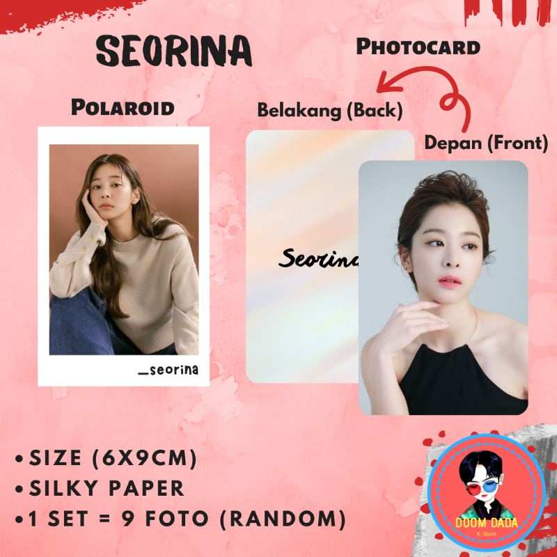 Jual polaroid seorina aktris korea / photocard seorina seol in ah | Shopee Indonesia