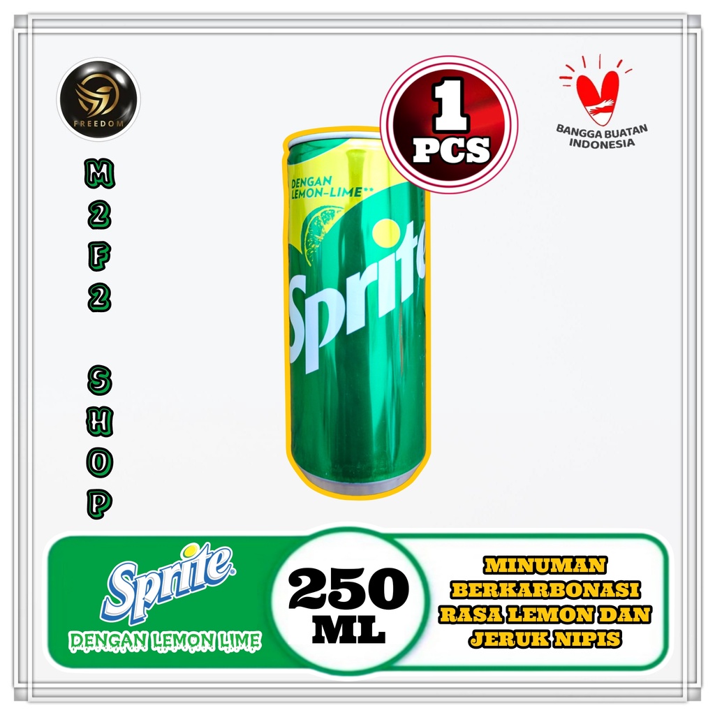 Jual Sprite Minuman Bersoda Kaleng | Can - 250 ml (Kemasan Satuan ...