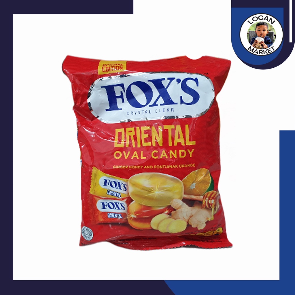 Jual Fox Foxs Fox's Permen Oval Flowrap Candy 125gr 125gram 125 gram ...