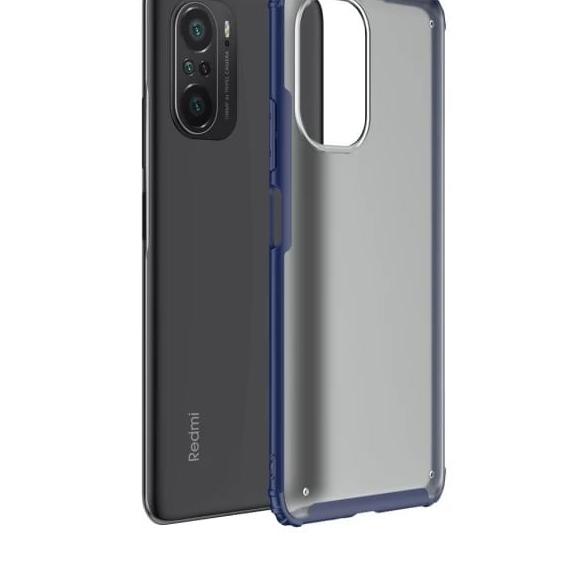 Jual POCO F3 SOFT CASE FROSTED TRITONE ORIGINAL - Biru | Shopee Indonesia