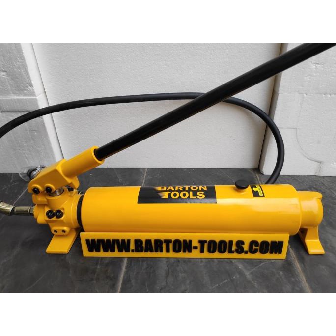 Jual 2.7L Hydraulic Pump Pompa Tangan Manual Hidrolik Single Acting Barton | Shopee Indonesia