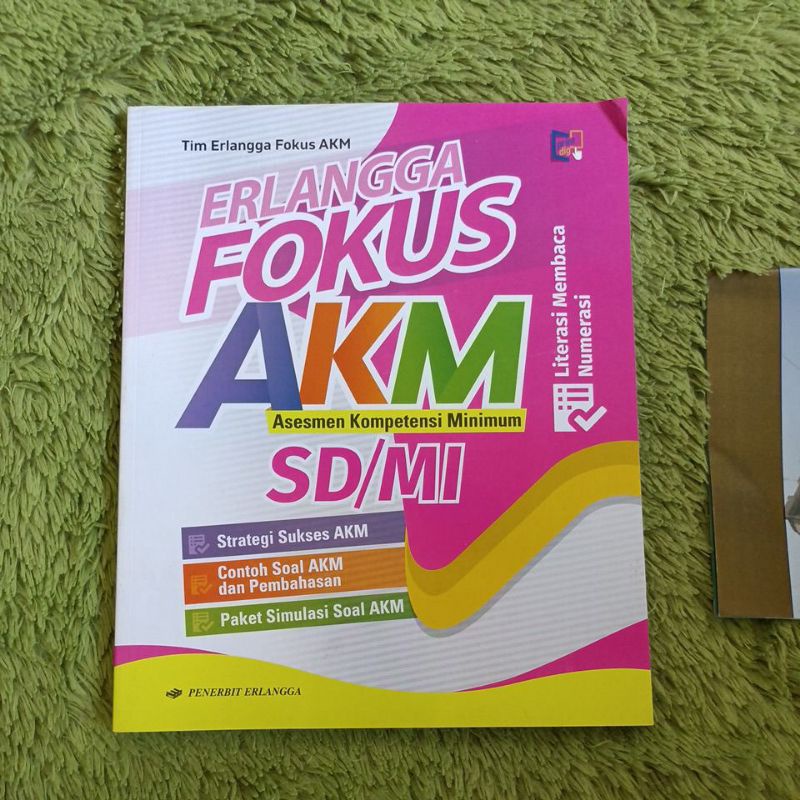 Jual ORIGINAL BUKU AKM SD/MI & PAKET A AKM SMP/MTS & PAKET B ERLANGGA ...