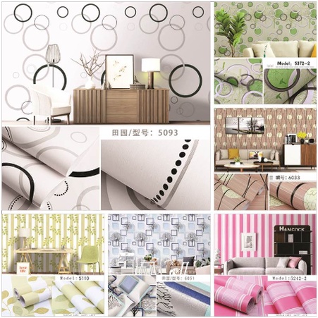 Jual Wallpaper Sticker Dinding Murah 10Meter | Shopee Indonesia