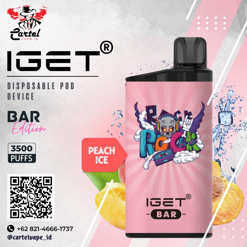 Jual IGET BAR - Peach Ice - Disposable Pod Device | Shopee Indonesia
