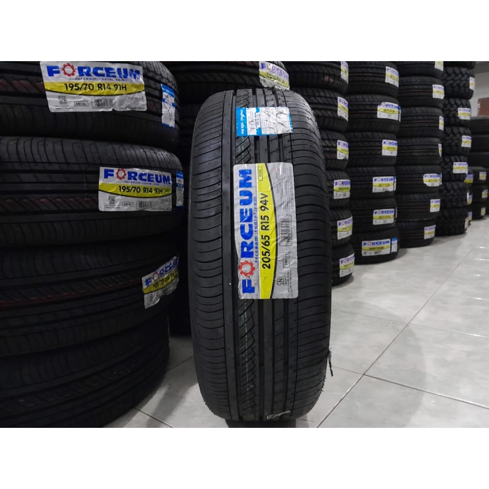 Jual Ban Mobil Tubles Ukuran Standar Innova FORCEUM ECOSA 205/65 R15 Ban Awet Tahan | Shopee ...