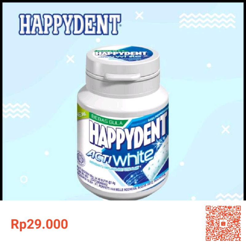 Jual Happydent Expert White Botol isi 40 butir | Shopee Indonesia