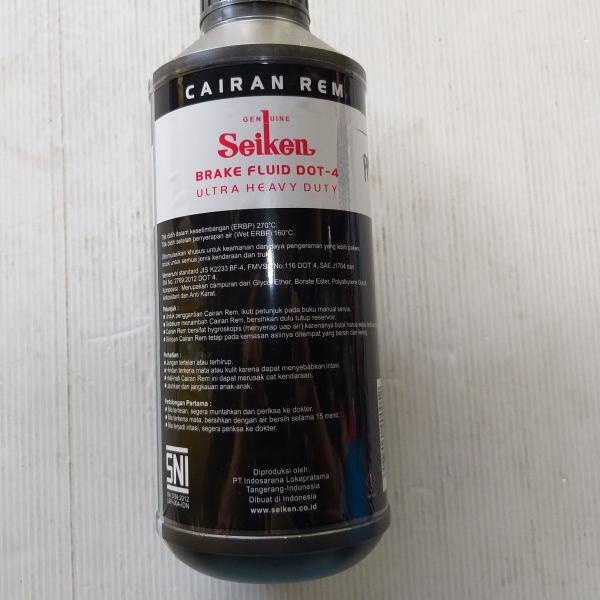 Jual Minyak rem Seiken dot 4 1000ml clear Ultra Heavy Duty. Tokyo ...